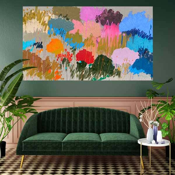 Baker Artwork Painting • Back Road • Baker Collection