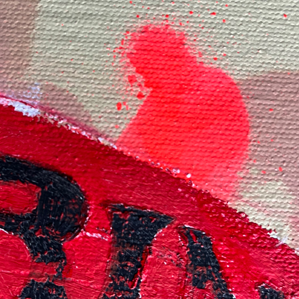 Wall Art Kick It • Original Art • Baker Collection