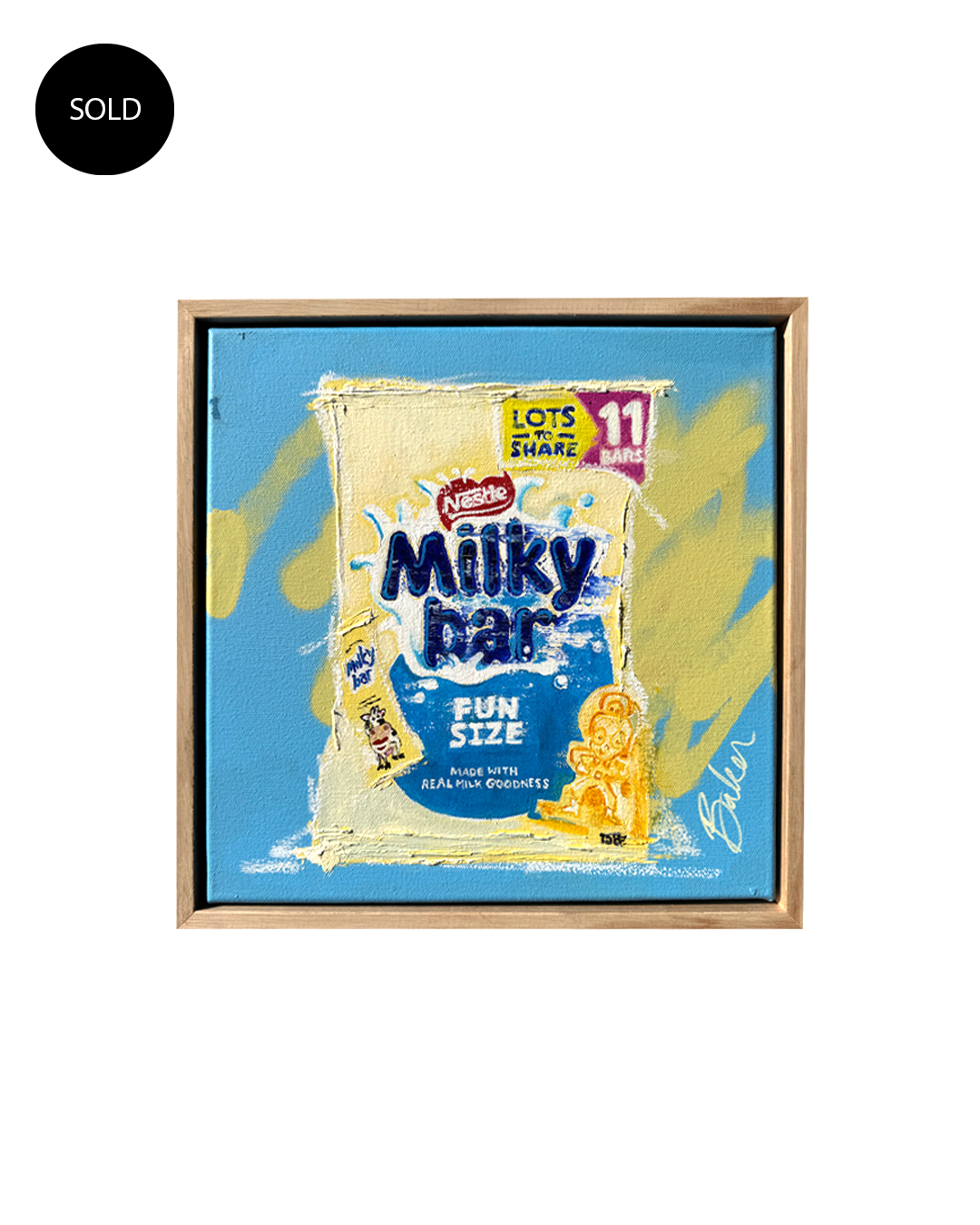 Art for Sale Milky Bar • Buy Original Art Online: Baker Collection